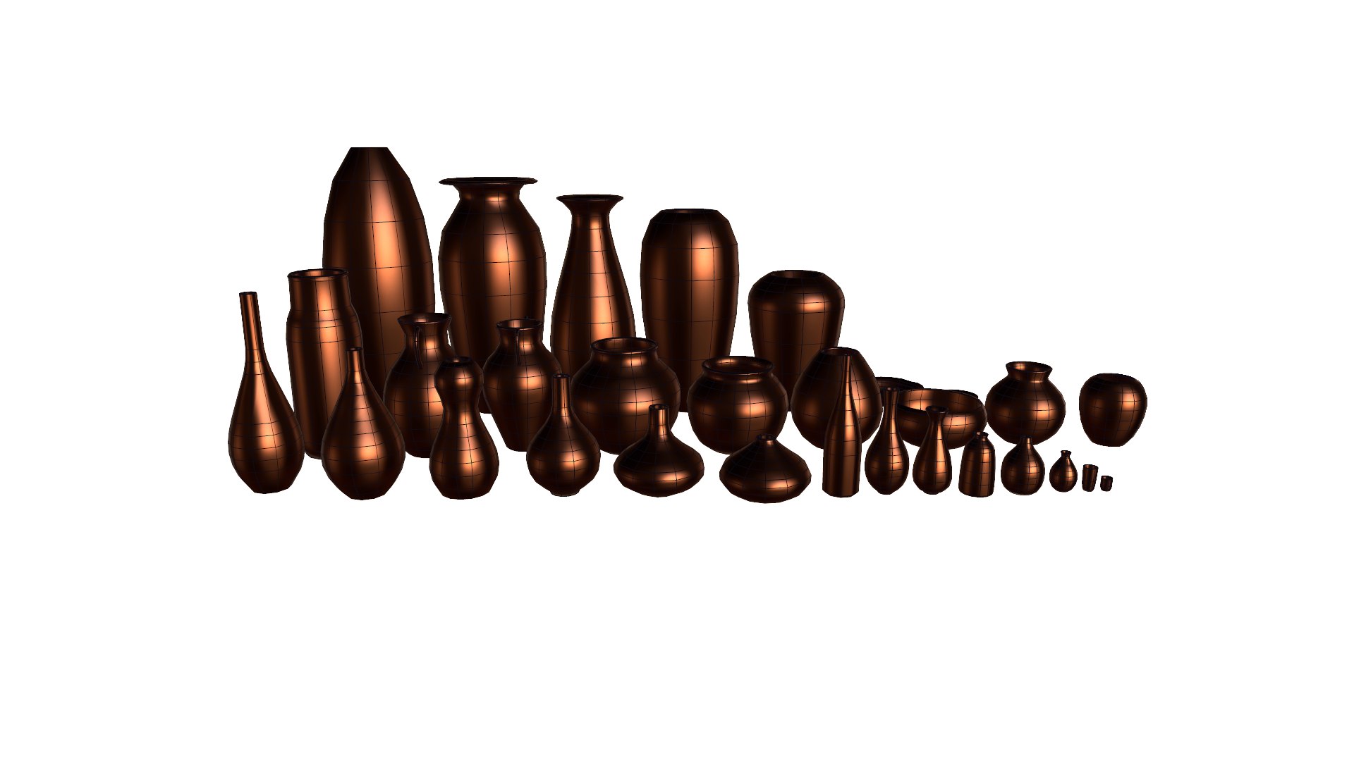 3D Model Mud Pots - TurboSquid 1691991