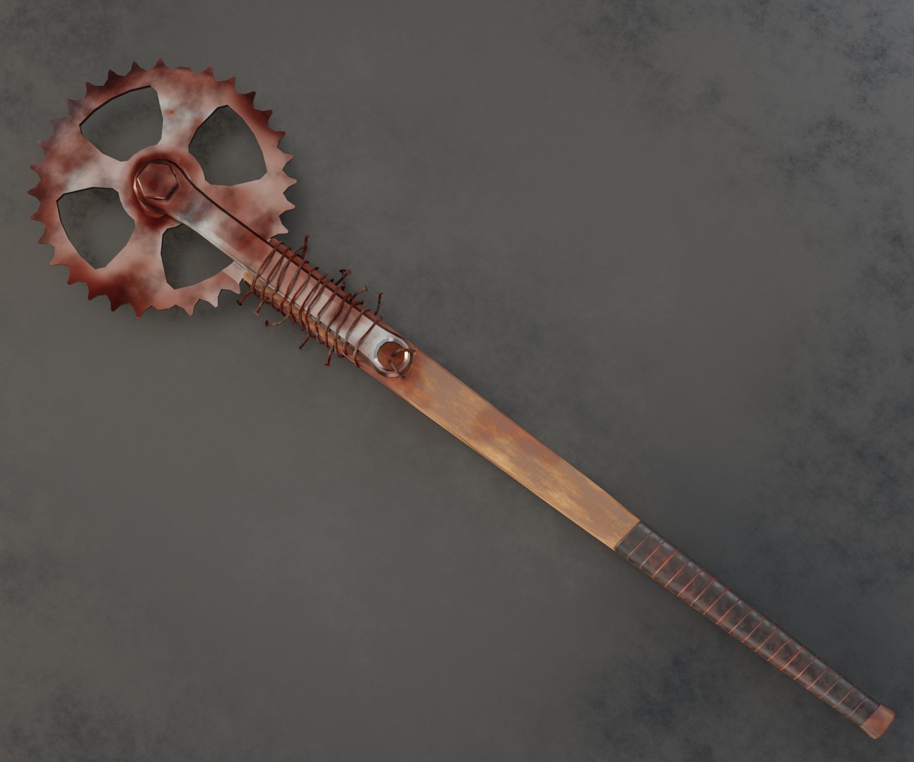3D Model Apocalyptic Weapon - TurboSquid 1642239