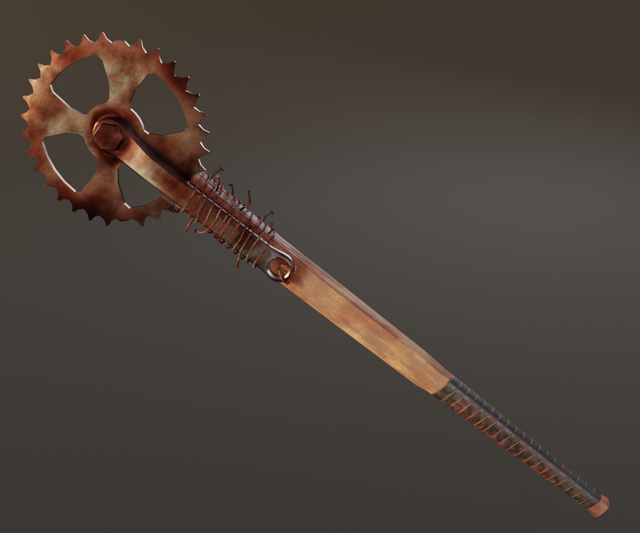 3D Model Apocalyptic Weapon - TurboSquid 1642239