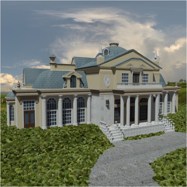 modelo 3d Mansion - TurboSquid 2050529