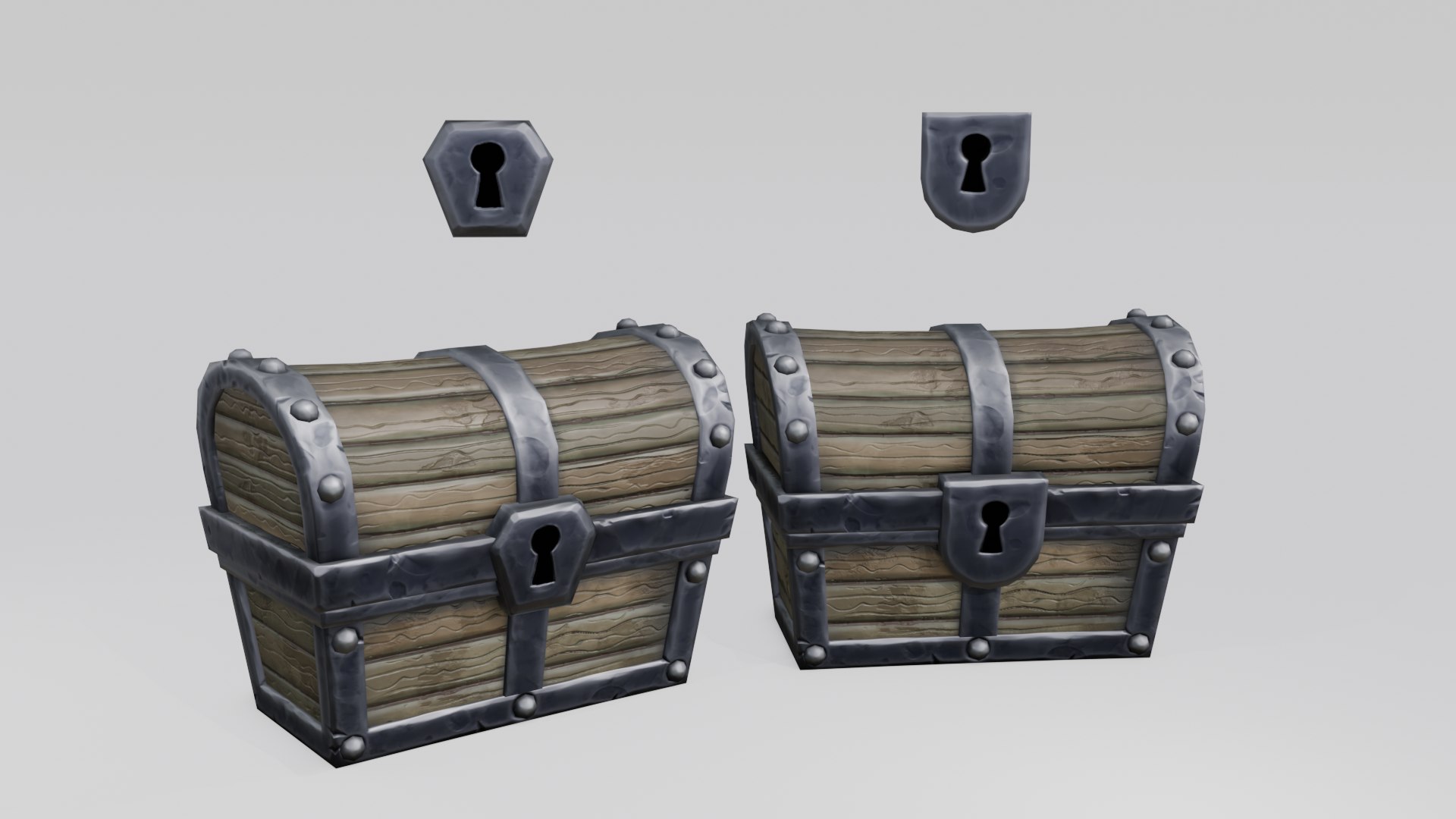 3D Stylised Default Chest - TurboSquid 2230765
