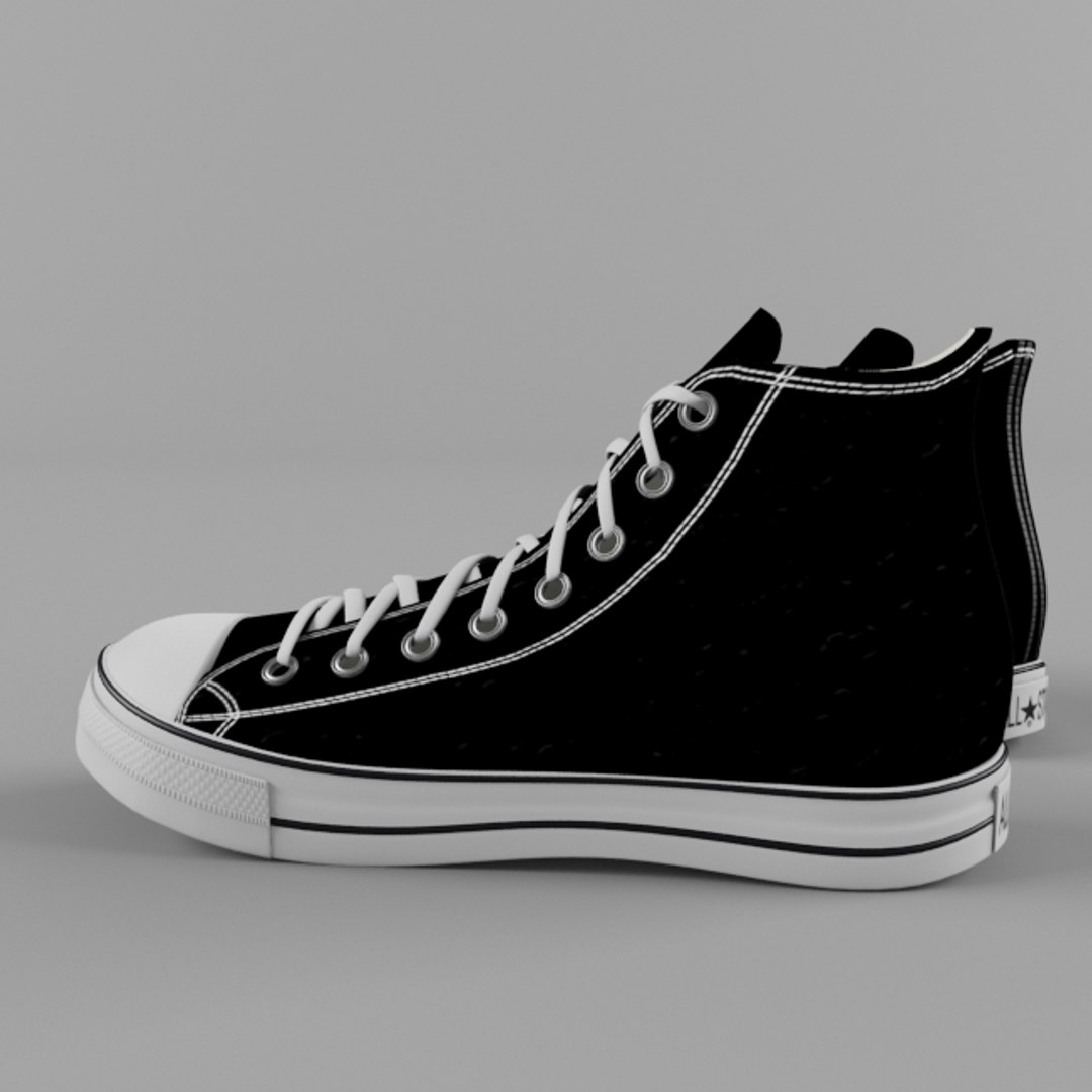 Shoe Converse 3d Model