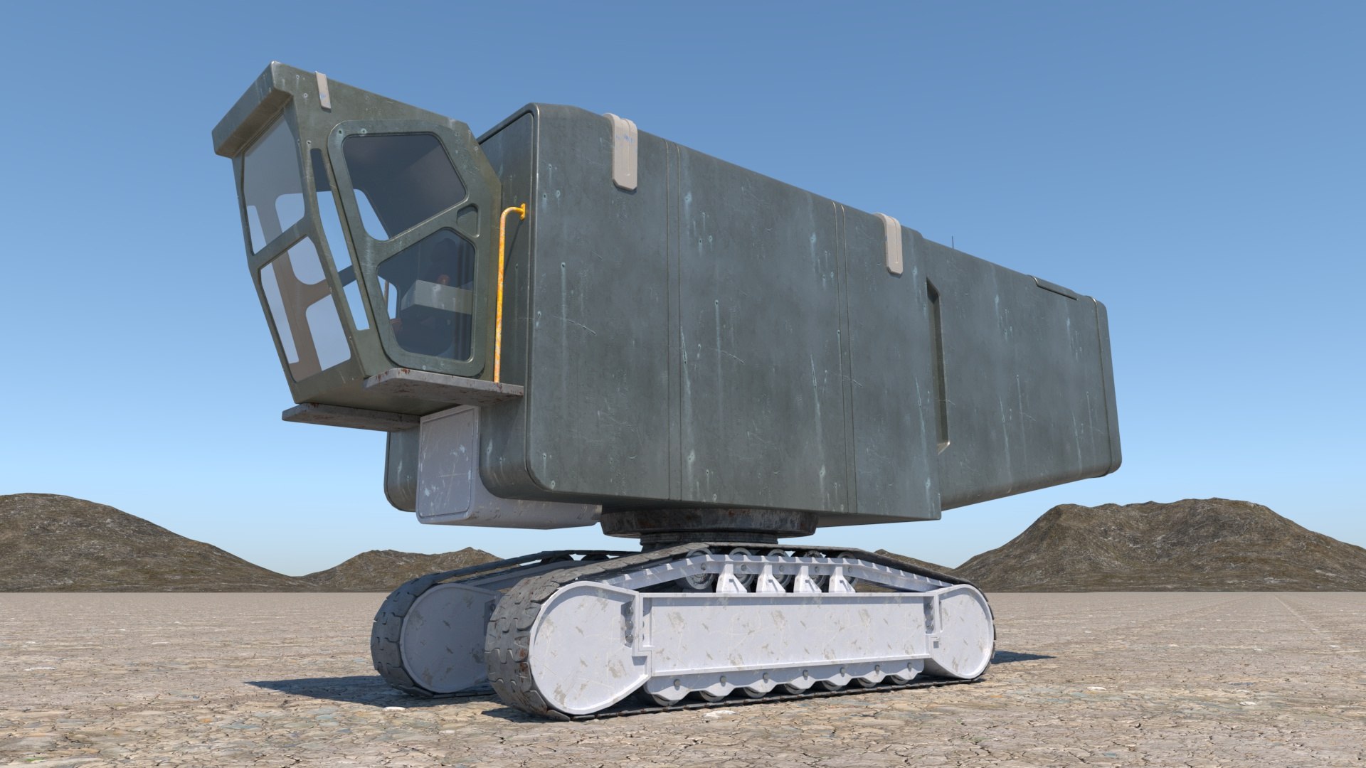 3D Sci-fi Transporter Model - TurboSquid 1619545