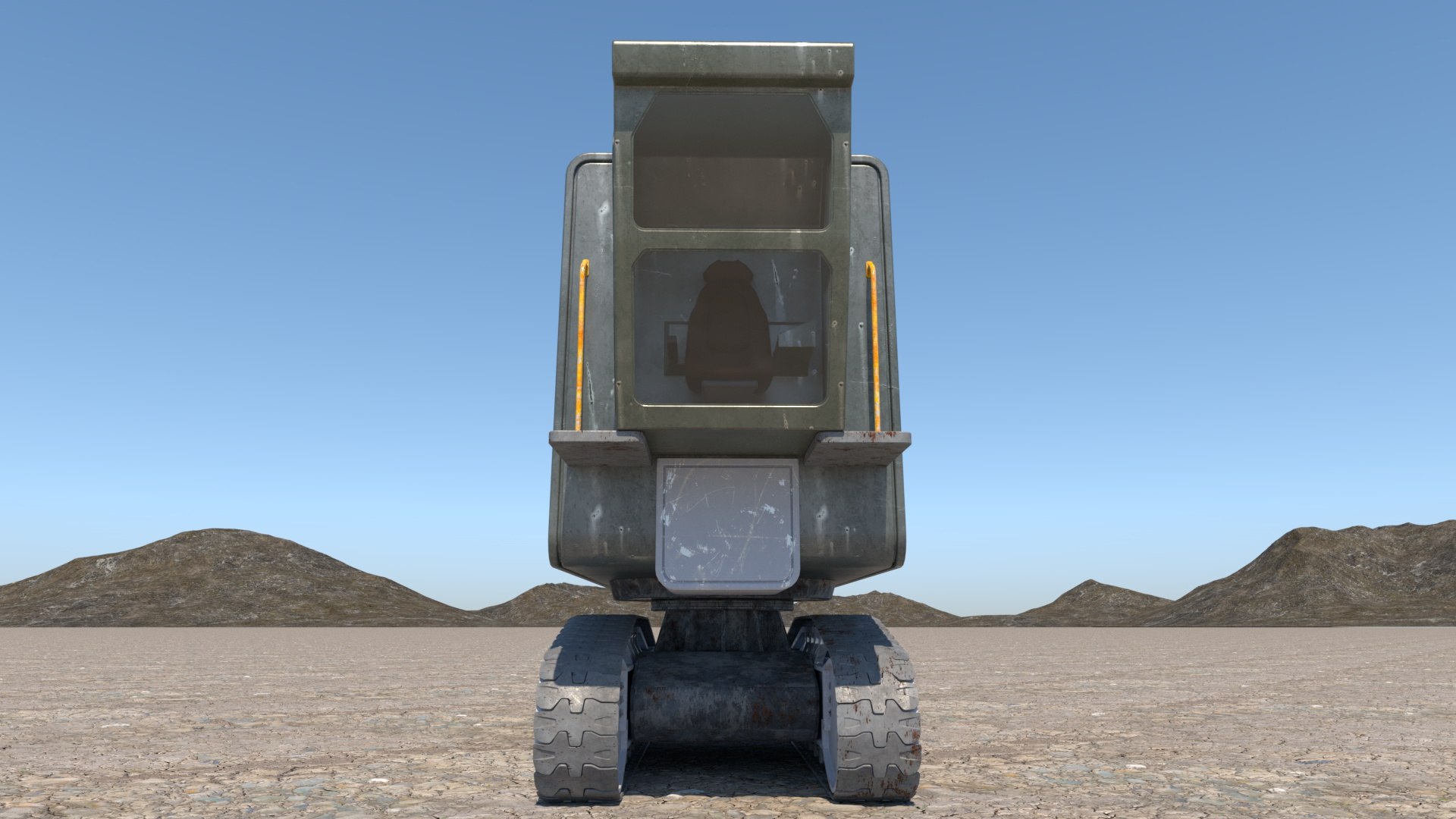 3D Sci-fi Transporter Model - TurboSquid 1619545