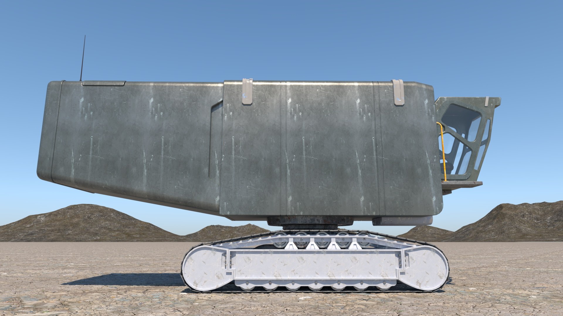 3D Sci-fi Transporter Model - TurboSquid 1619545