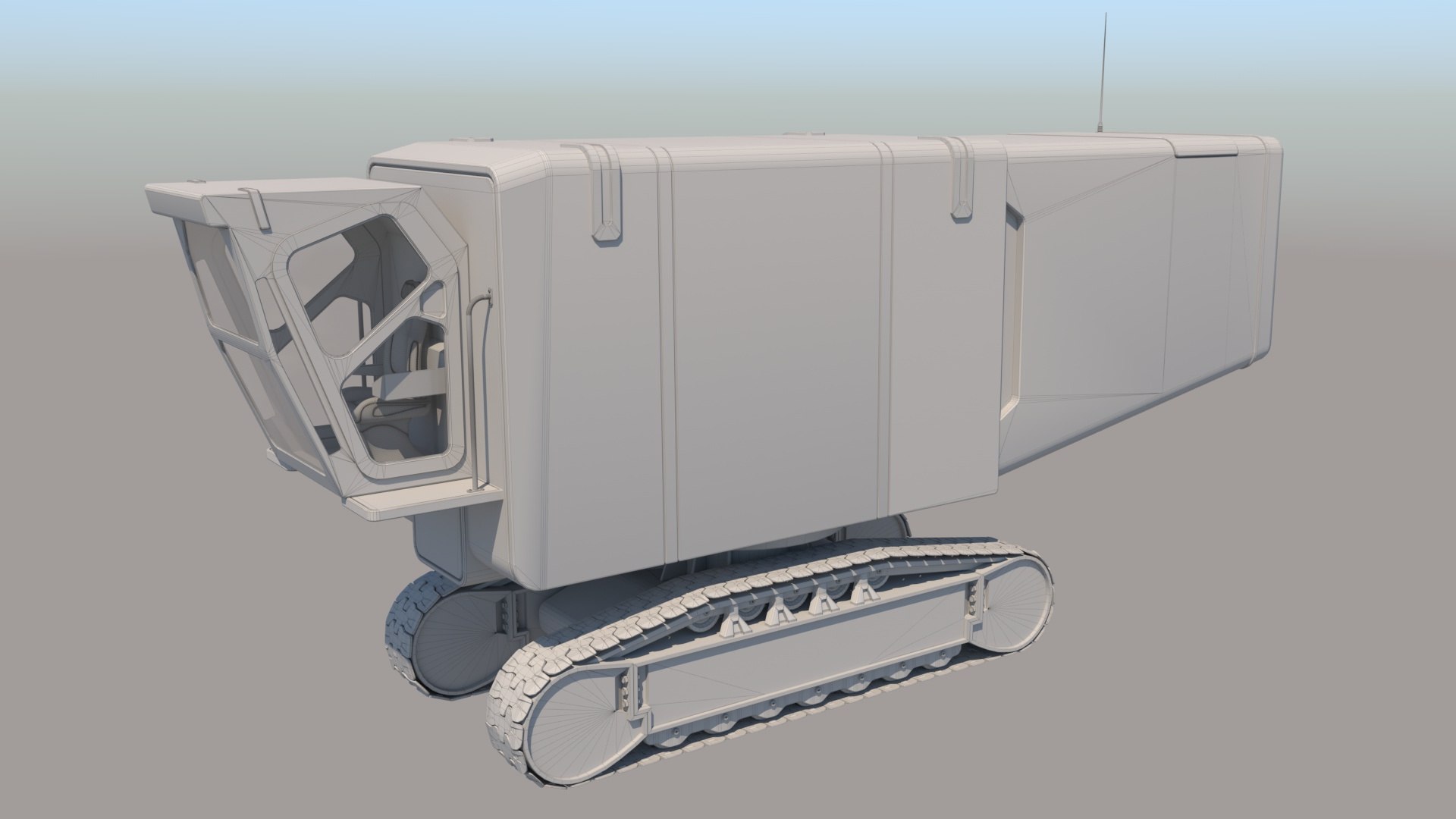 3D Sci-fi Transporter Model - TurboSquid 1619545