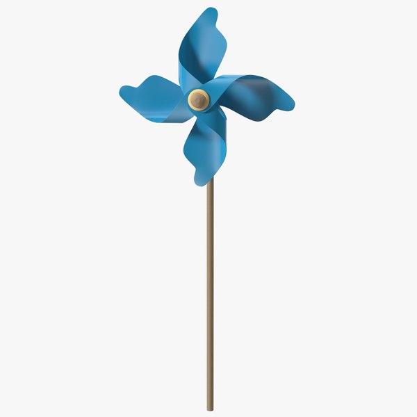 Pinwheel Blue 3D model - TurboSquid 1933585