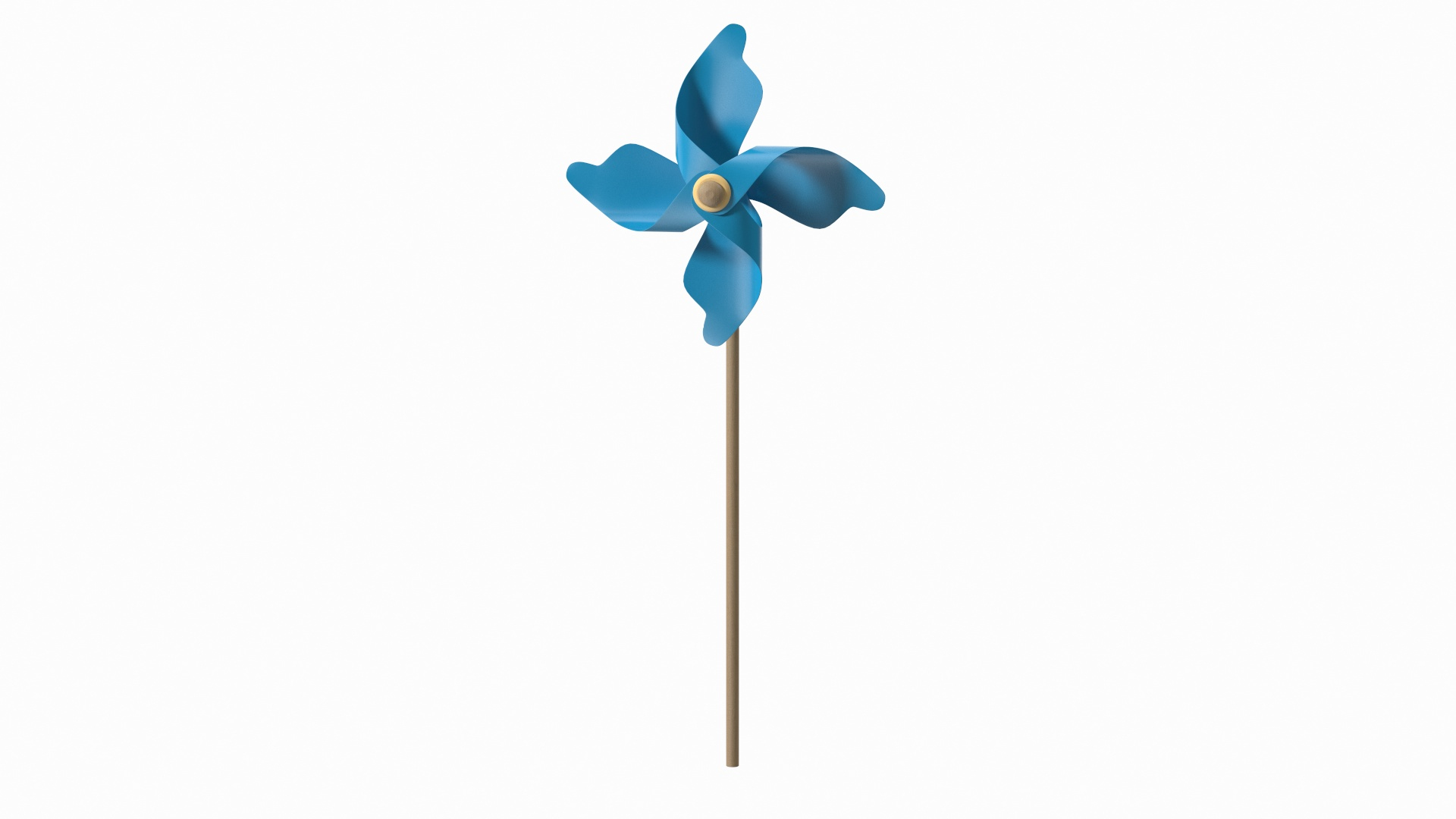 Pinwheel Blue 3D Model - TurboSquid 1933585