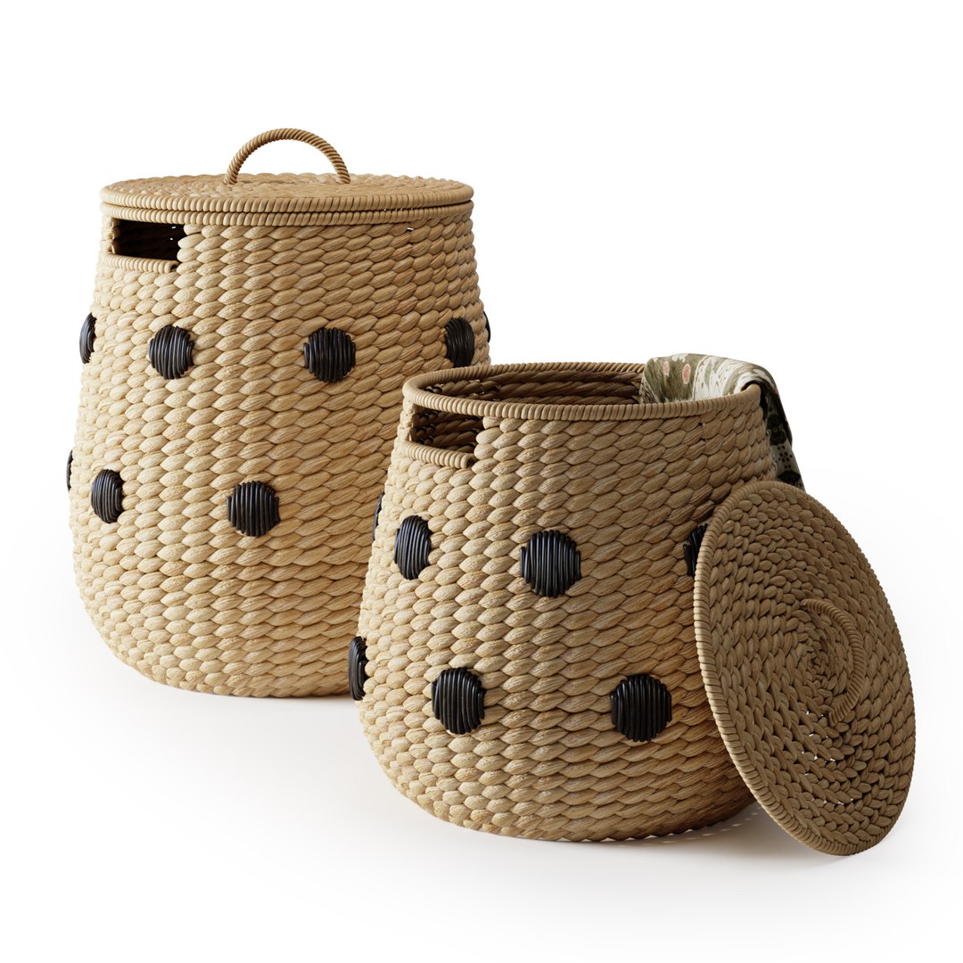 3D Baskets Set 24 - TurboSquid 2077426