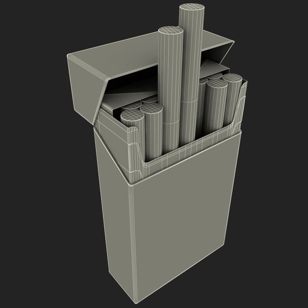 3ds max pack cigarettes