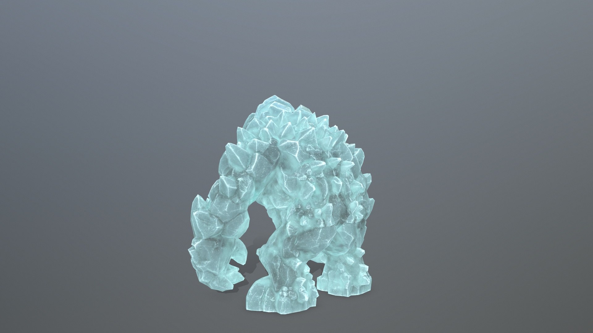 Ice Monster 3D Model - TurboSquid 2389048