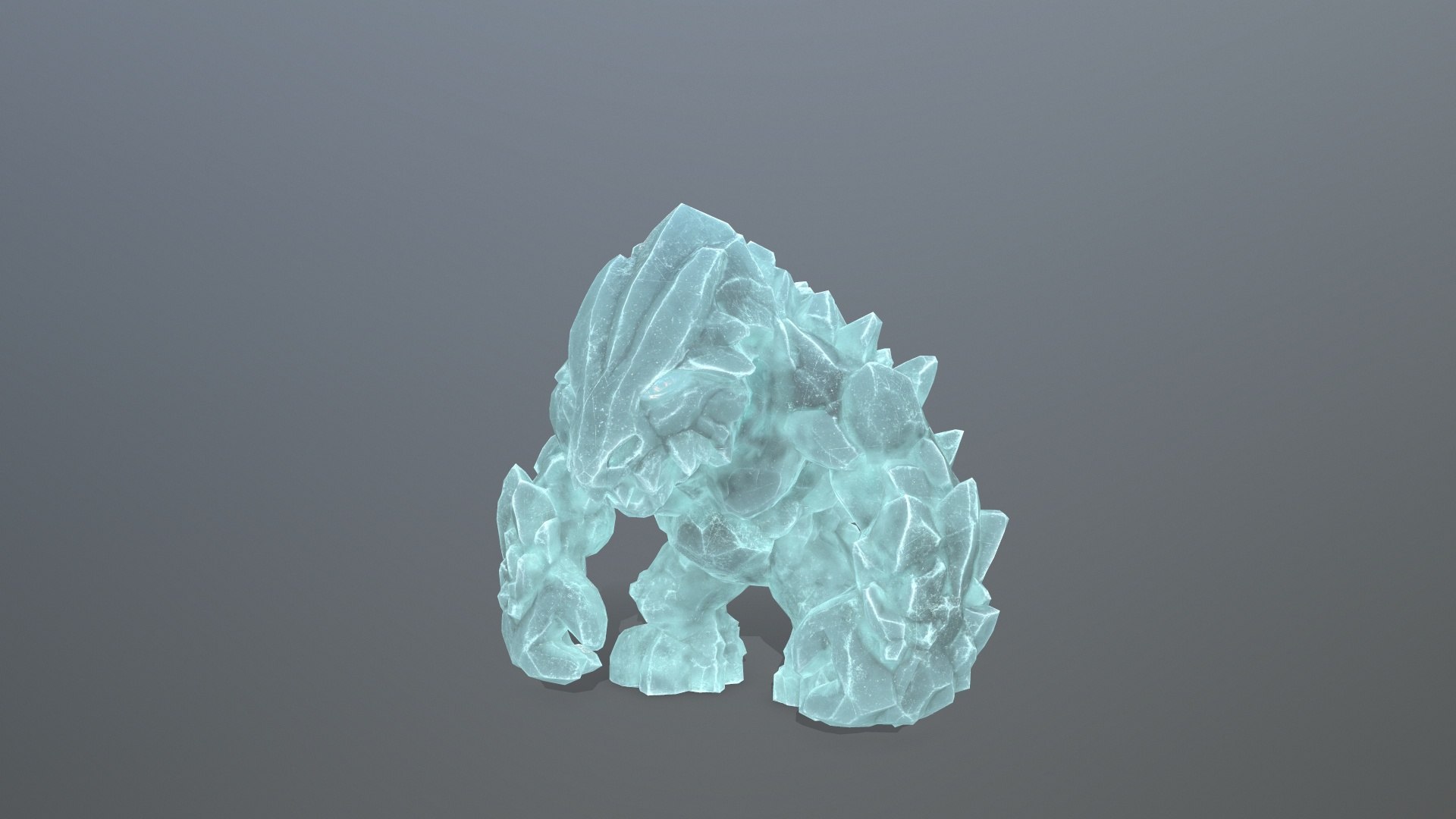 Ice Monster 3D Model - TurboSquid 2389048
