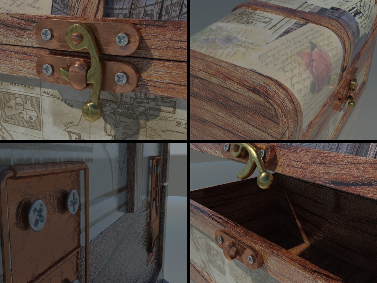 free jewelry box 3d model