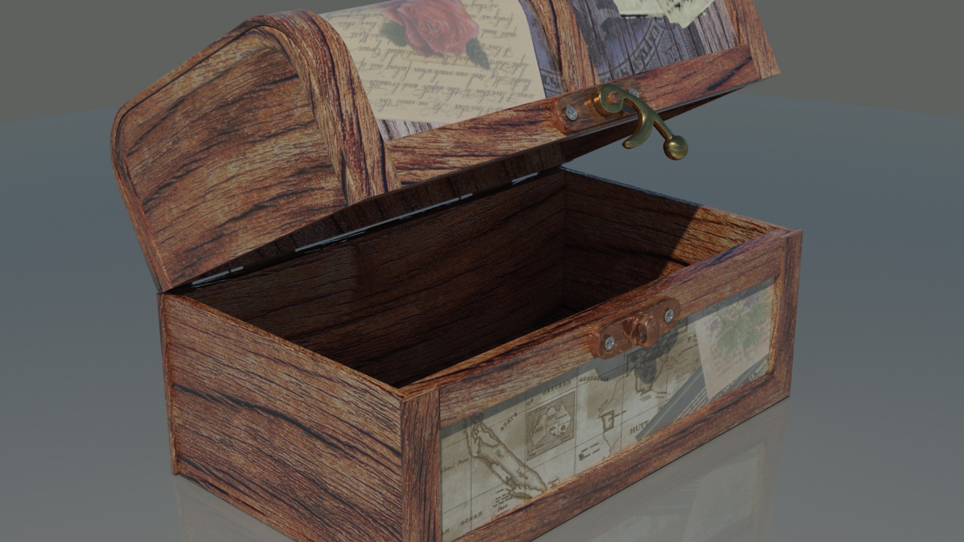 free jewelry box 3d model