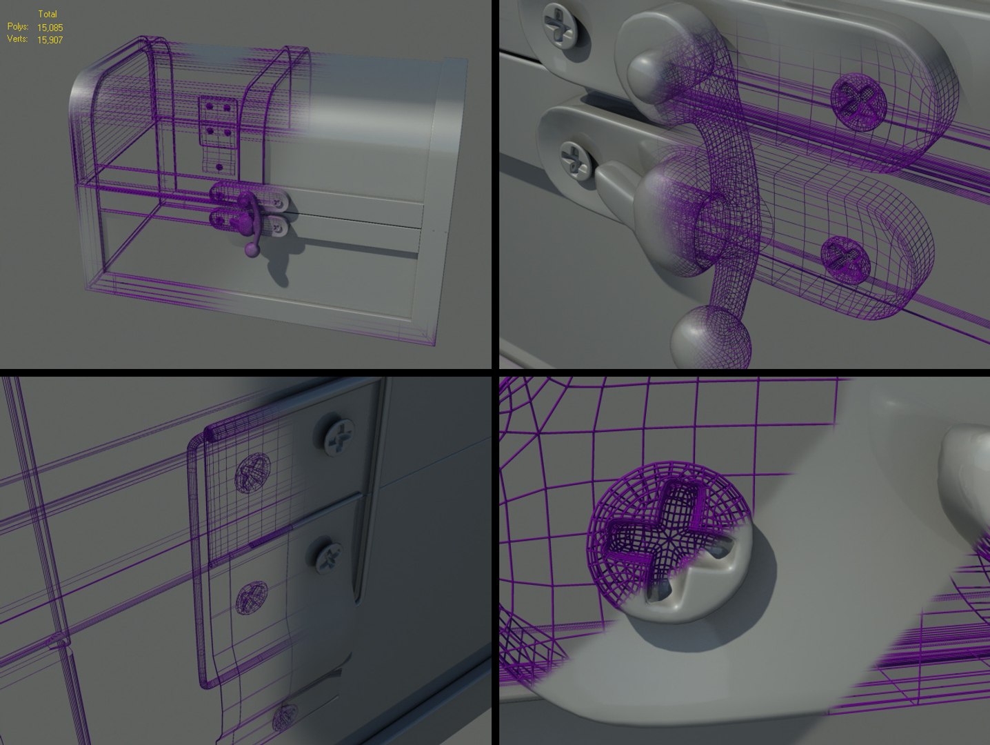 free jewelry box 3d model