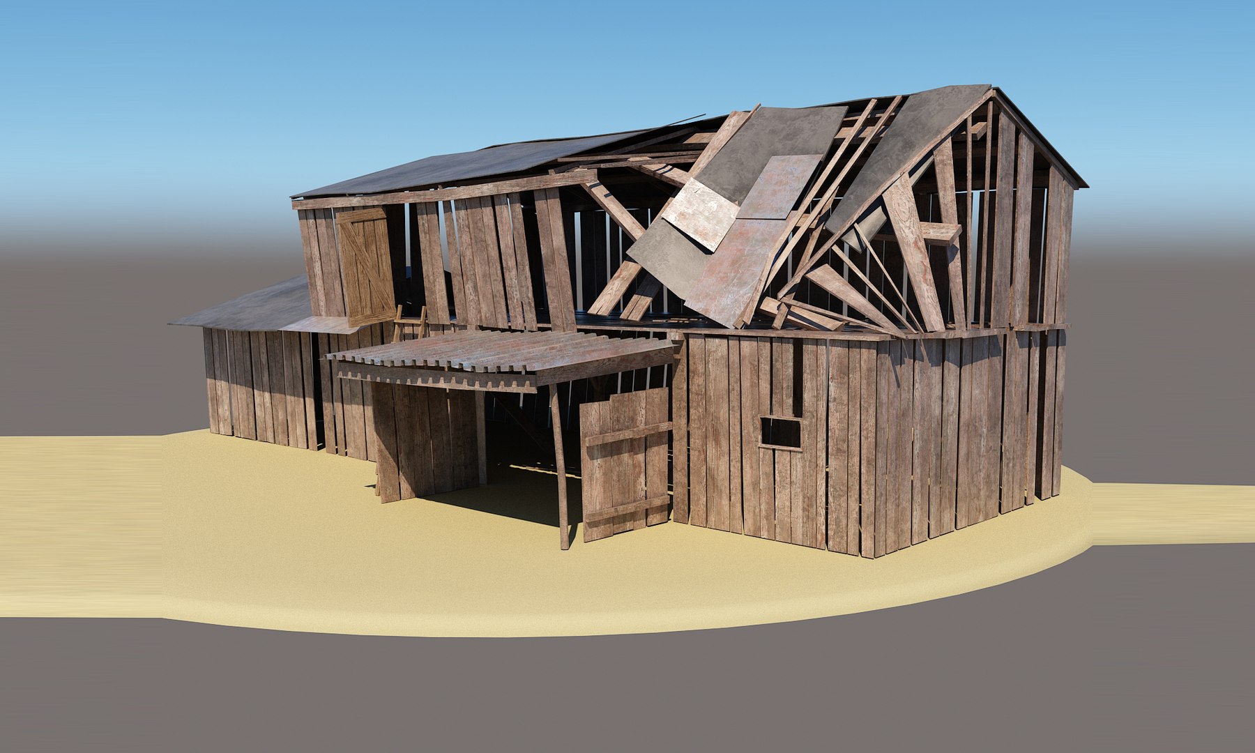 Barn 3D Model - TurboSquid 1453764