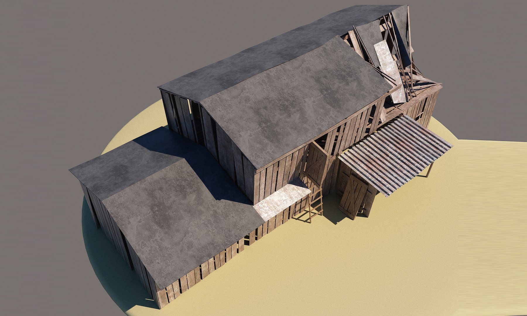 Barn 3D Model - TurboSquid 1453764