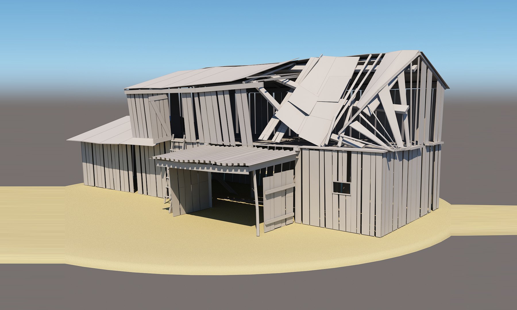 Barn 3D Model - TurboSquid 1453764