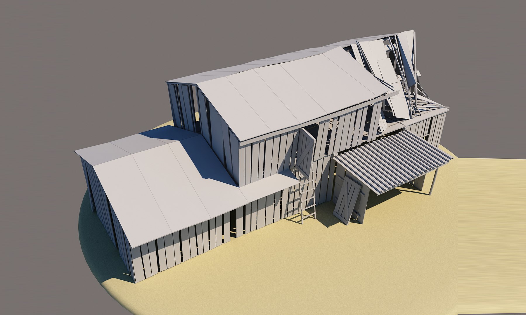 Barn 3D Model - TurboSquid 1453764