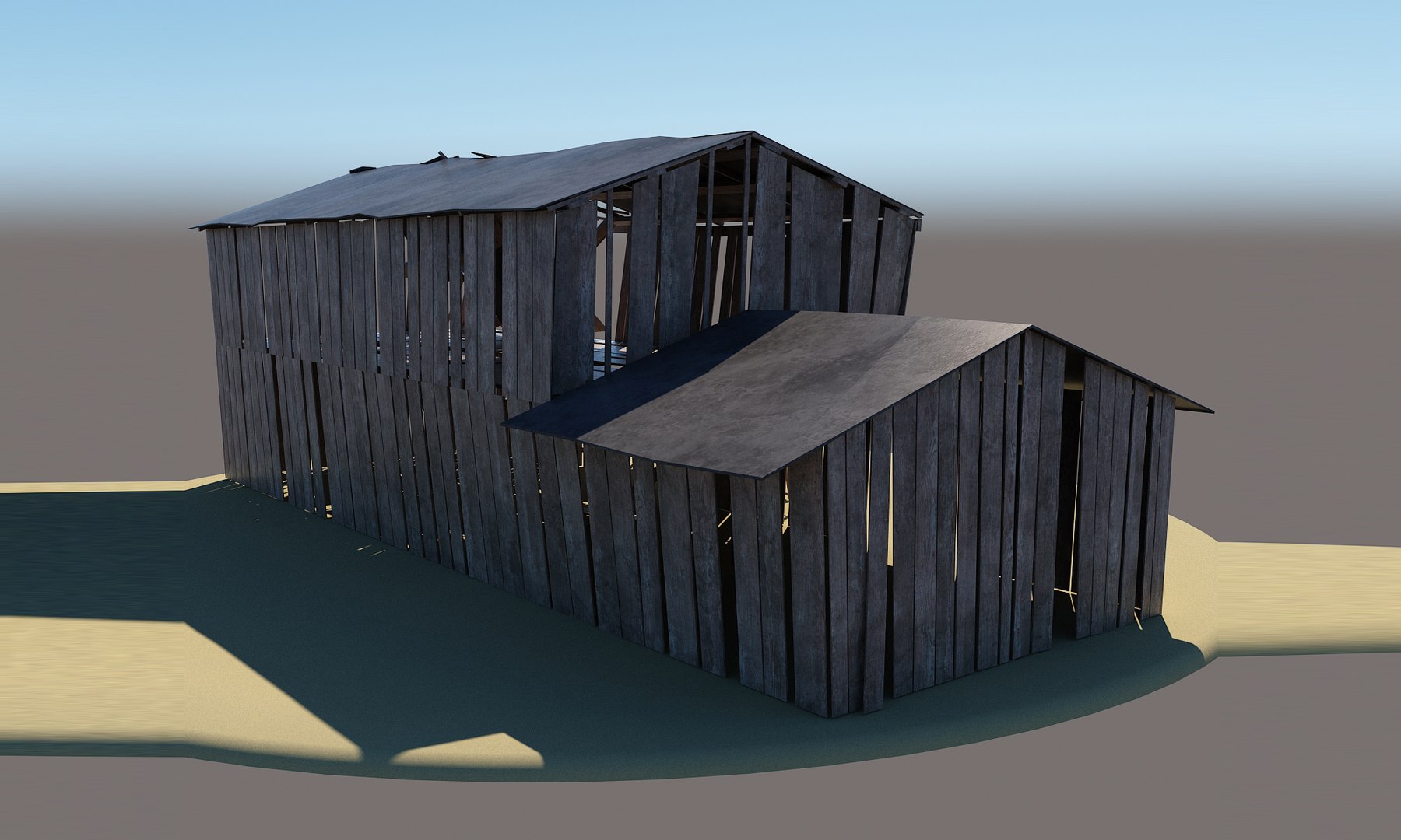 Barn 3D Model - TurboSquid 1453764