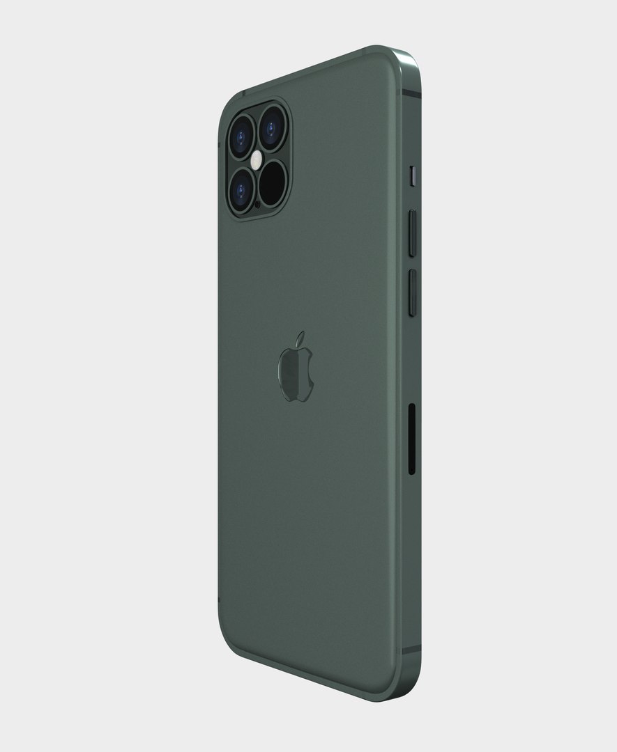 3D 12 Pro Midnight Green Model - TurboSquid 1633460