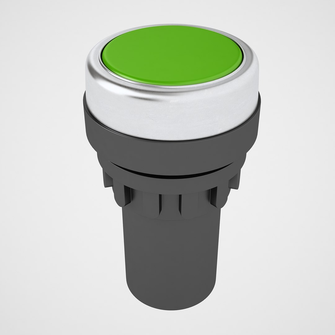3D Industrial Button Model - TurboSquid 1297975