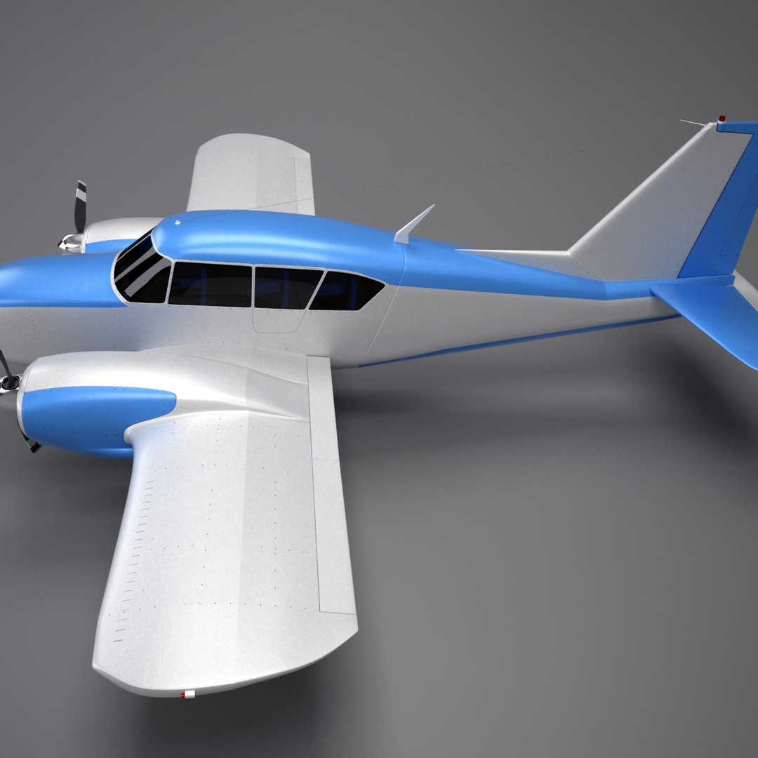 Twin Engine Light Craft 3d 3ds
