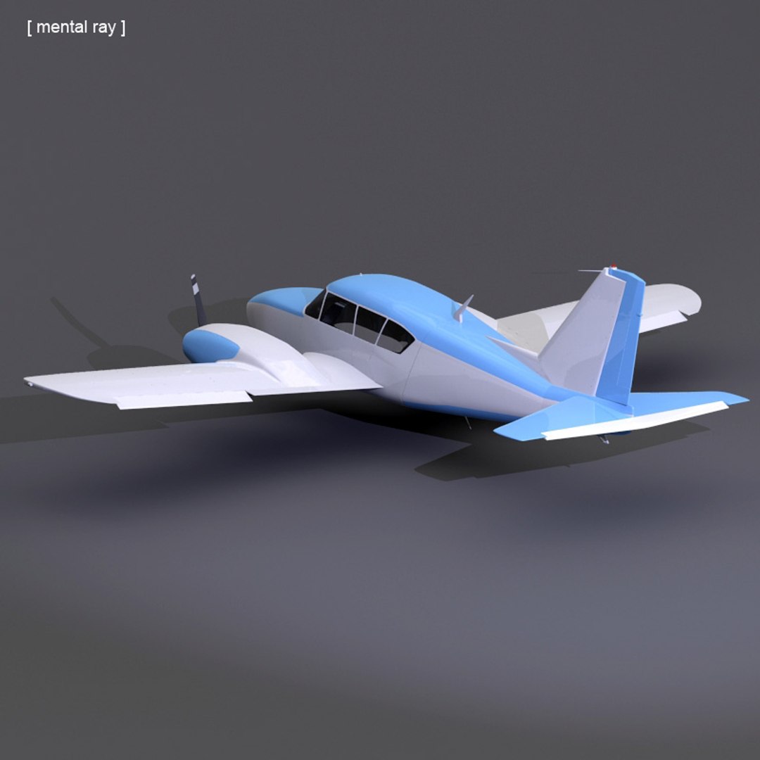 Twin Engine Light Craft 3d 3ds