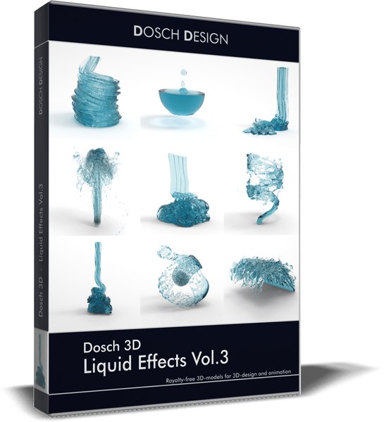 3D model liquid effects vol 2 - TurboSquid 1244218