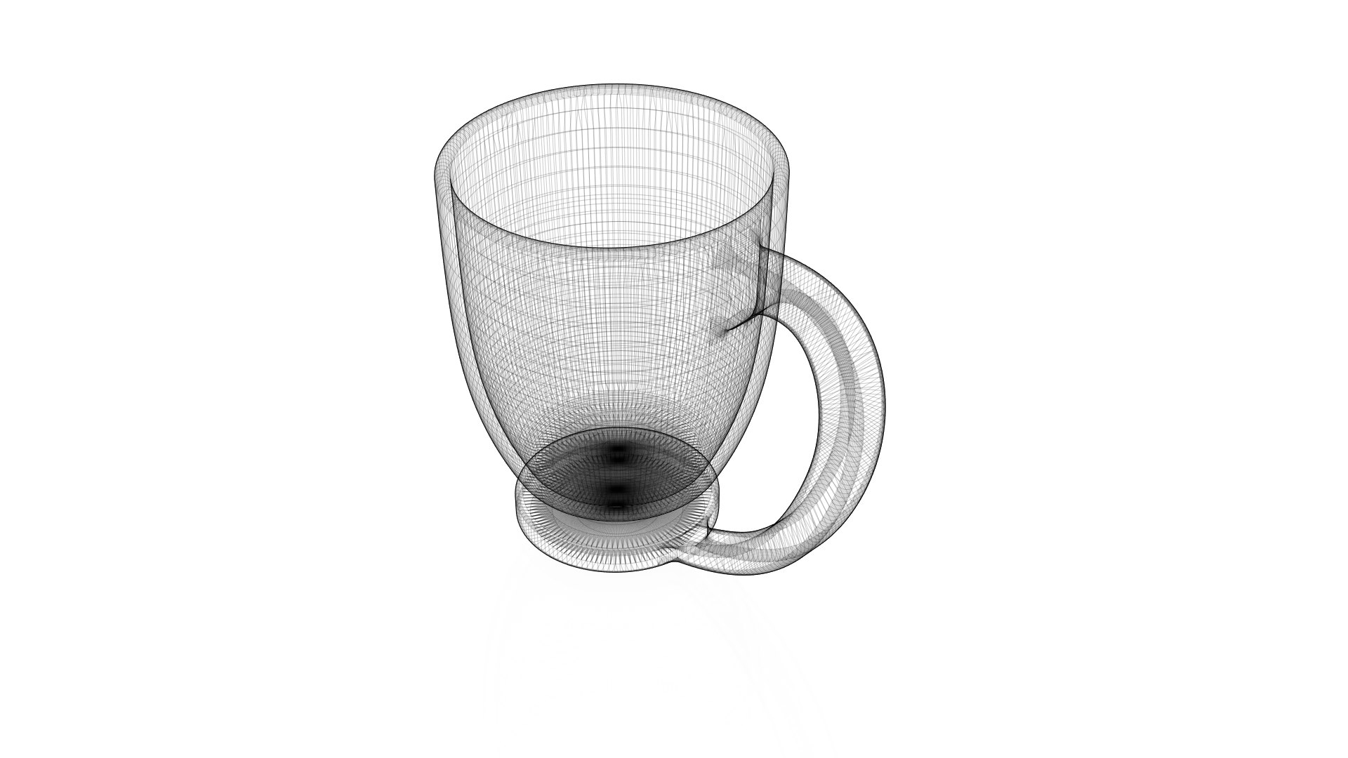 Mug Modern Floating 3D Model - TurboSquid 2073612