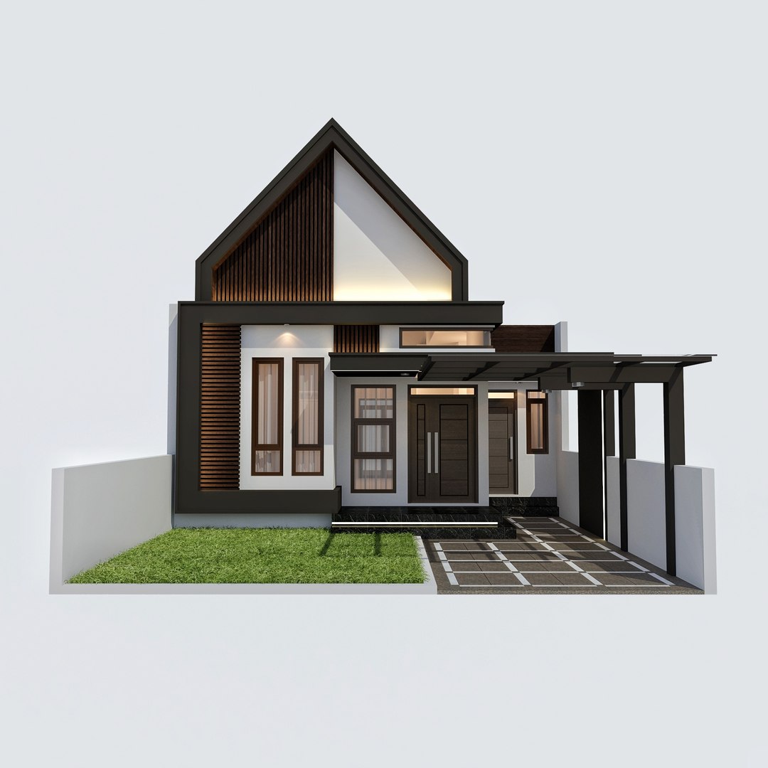 3D Realistic House 006 - TurboSquid 2200230