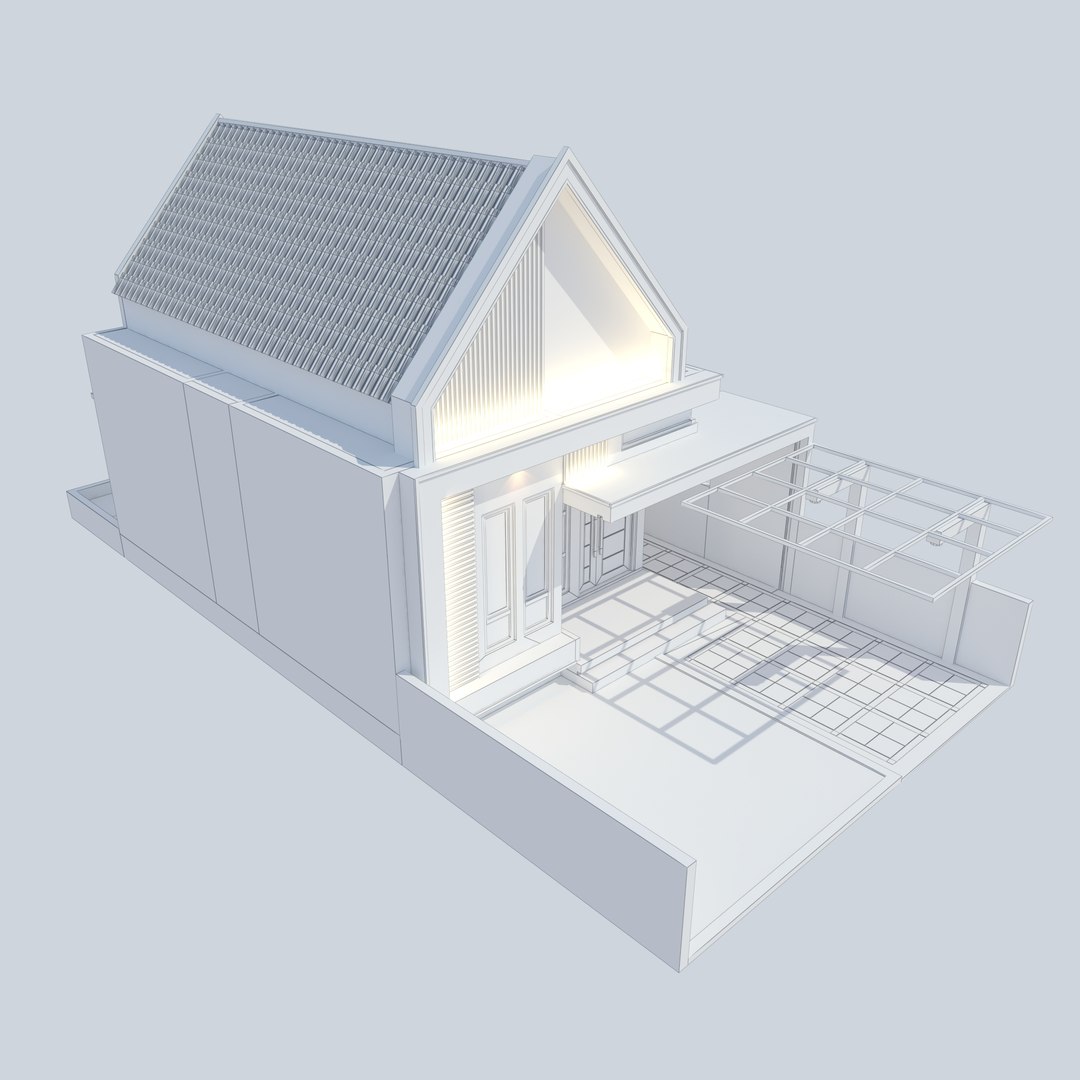3D Realistic House 006 - TurboSquid 2200230