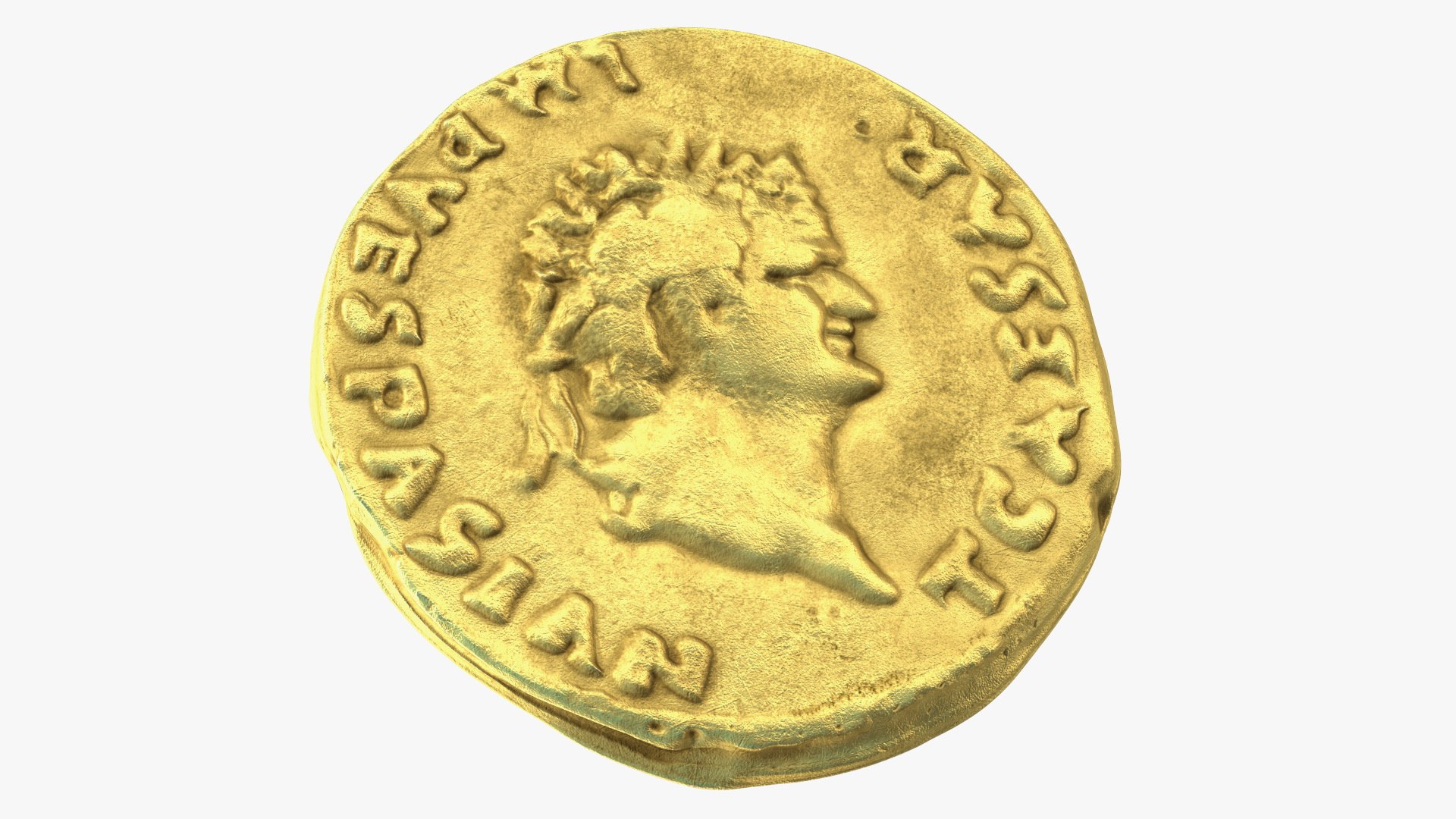 Aureus Roman Empire Gold Coin 3D - TurboSquid 1801282