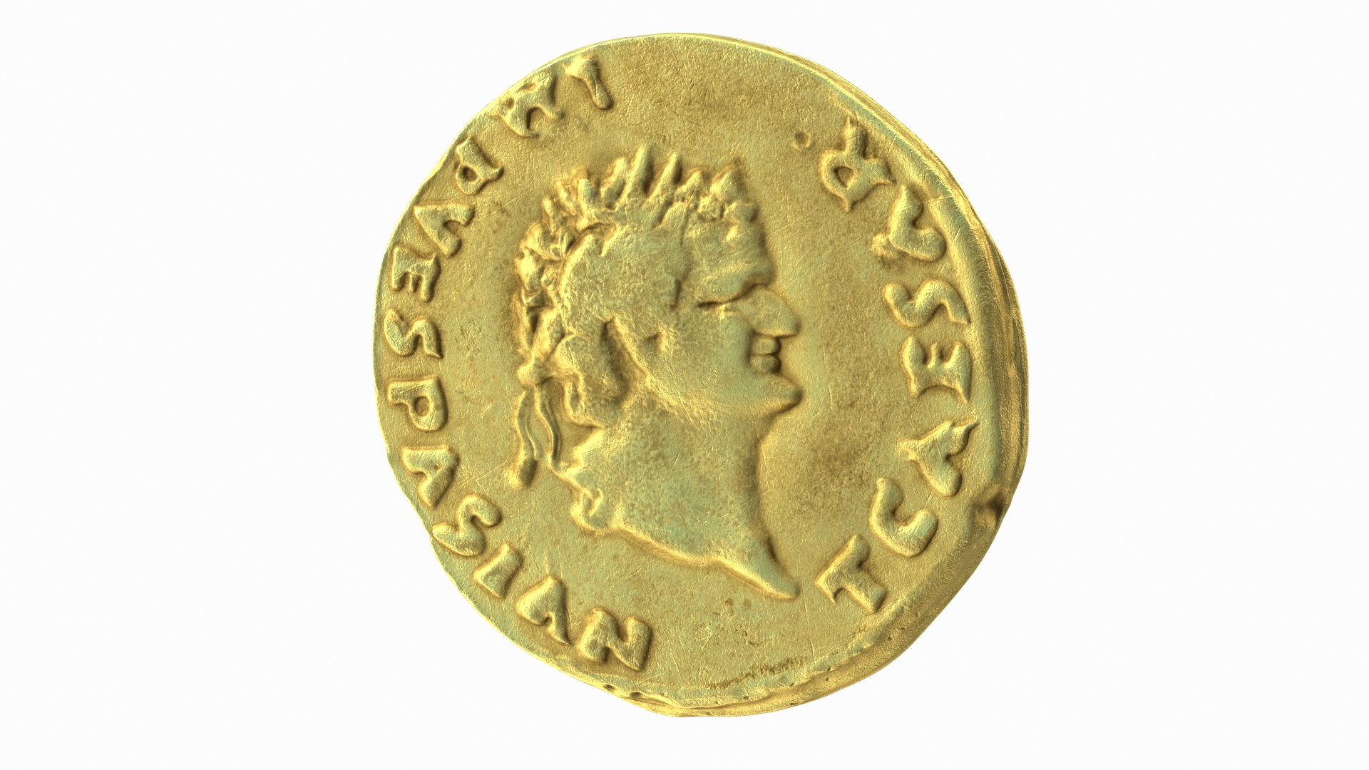 Aureus Roman Empire Gold Coin 3D - TurboSquid 1801282
