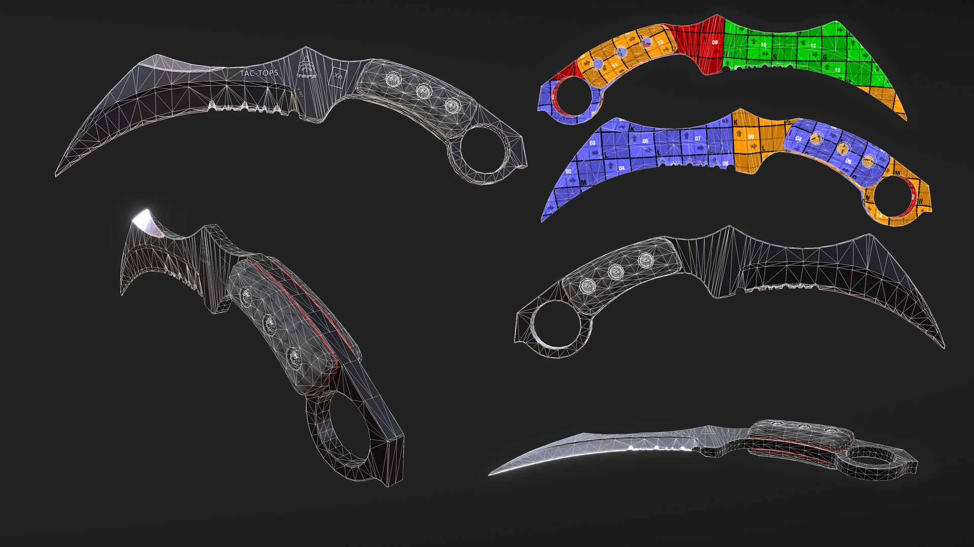 Tactical Karambit 3D Model - TurboSquid 2198954