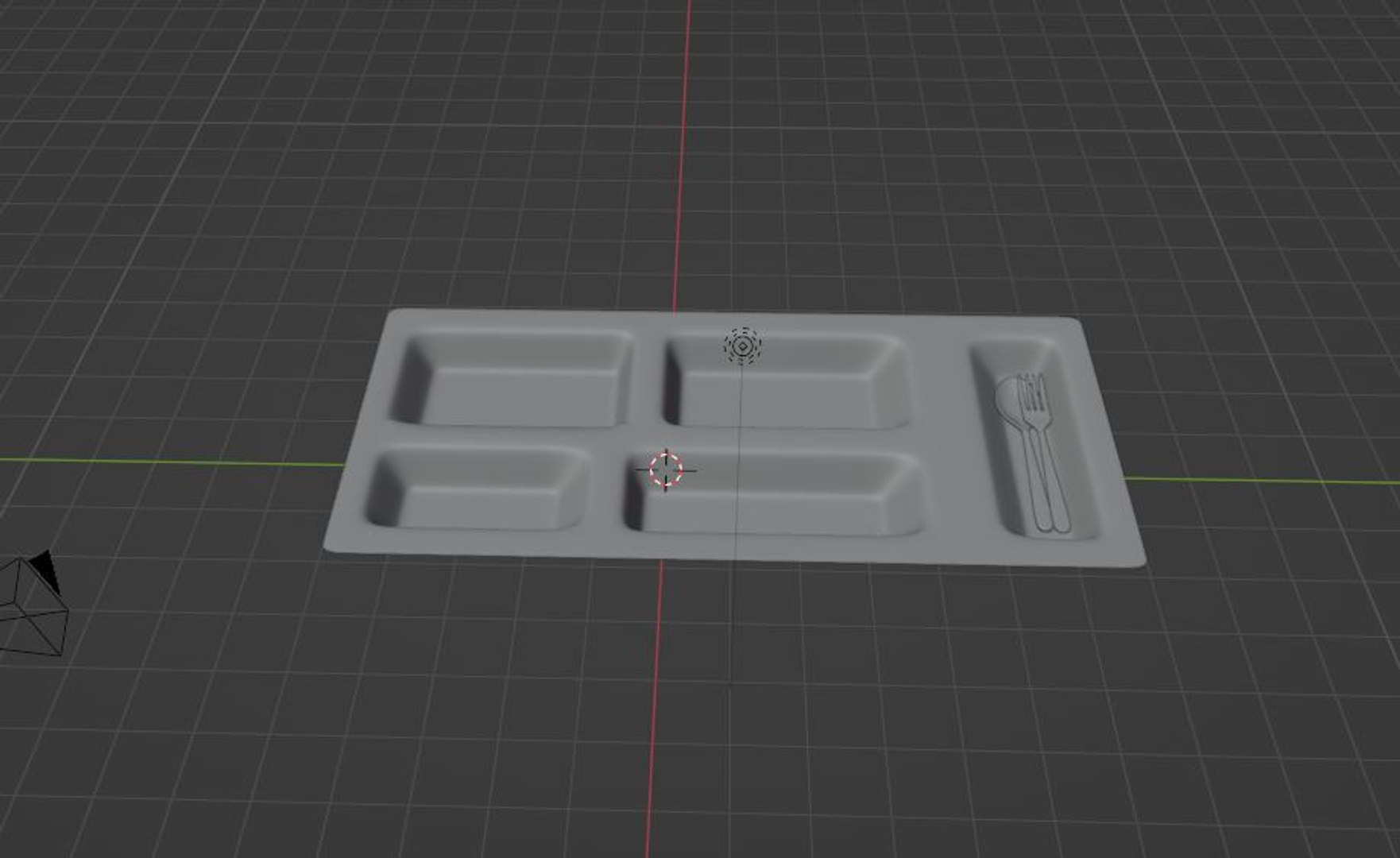 3D Model Food Tray 3D Model - TurboSquid 2338485