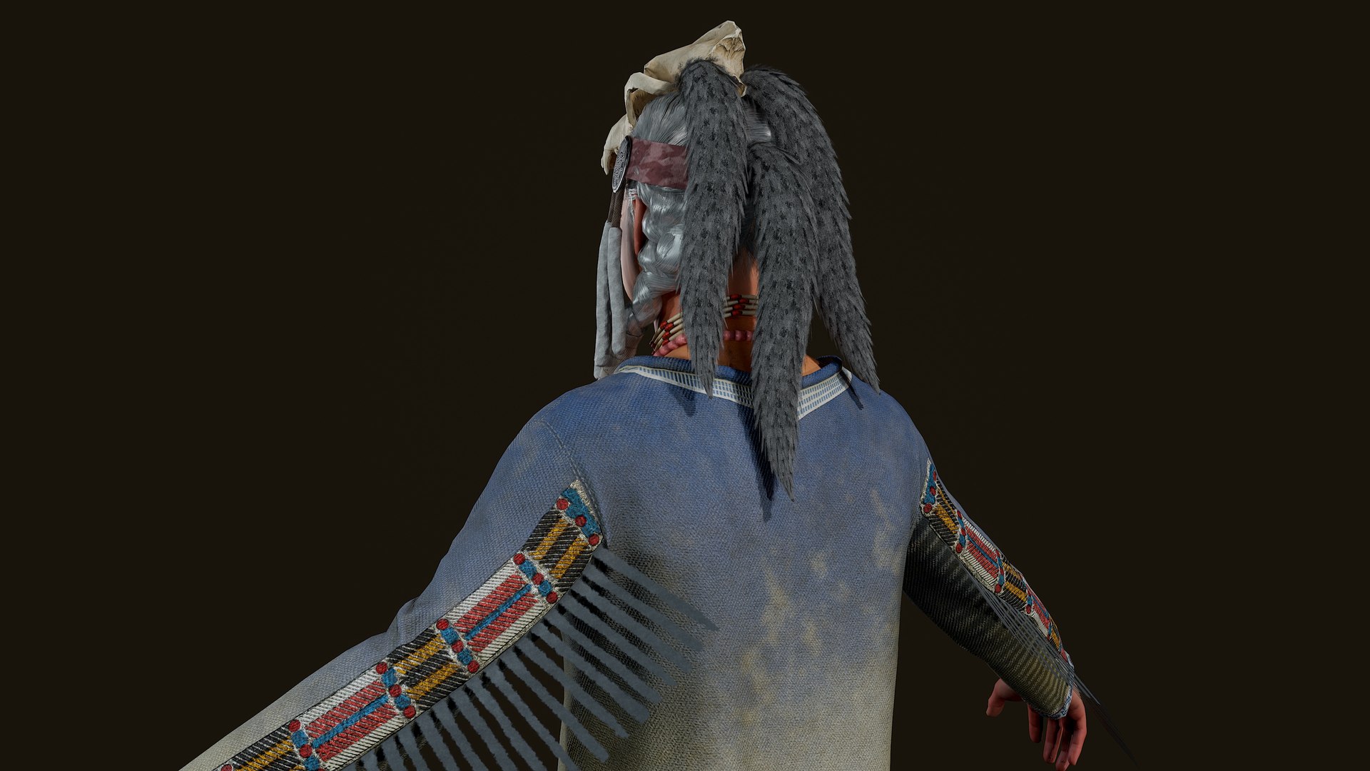 3D Apache Shaman - TurboSquid 1870495