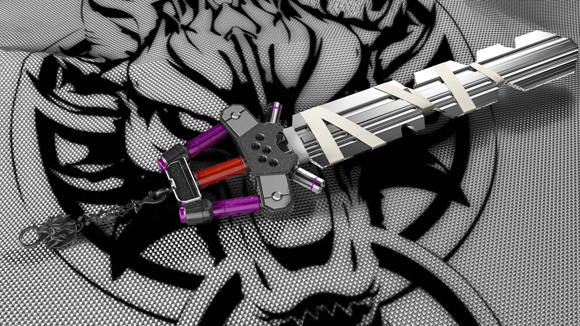 3D Fenrir Blade Key Model - TurboSquid 1982150