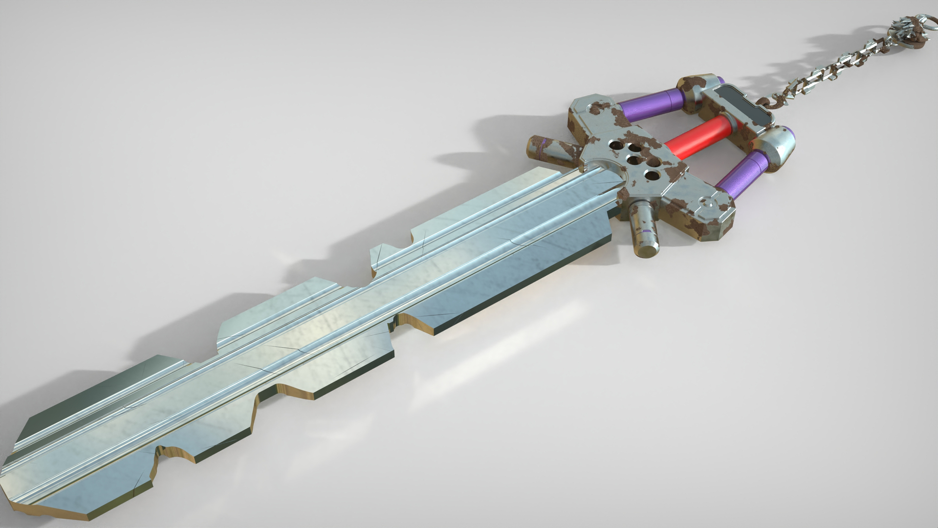 3D Fenrir Blade Key Model - TurboSquid 1982150