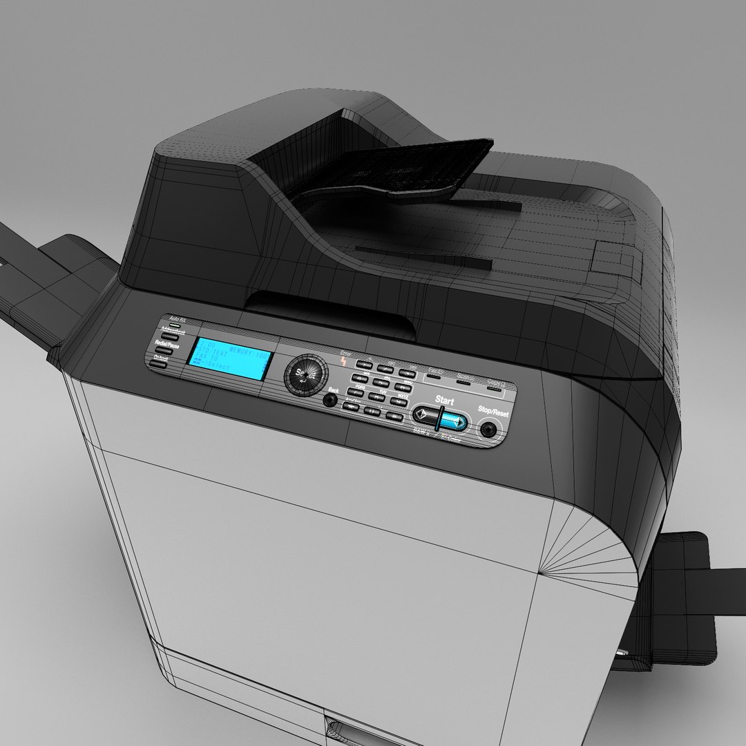 3d Copier Photocopier Photo Model