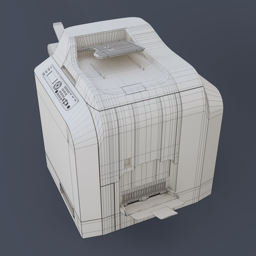 3d Copier Photocopier Photo Model