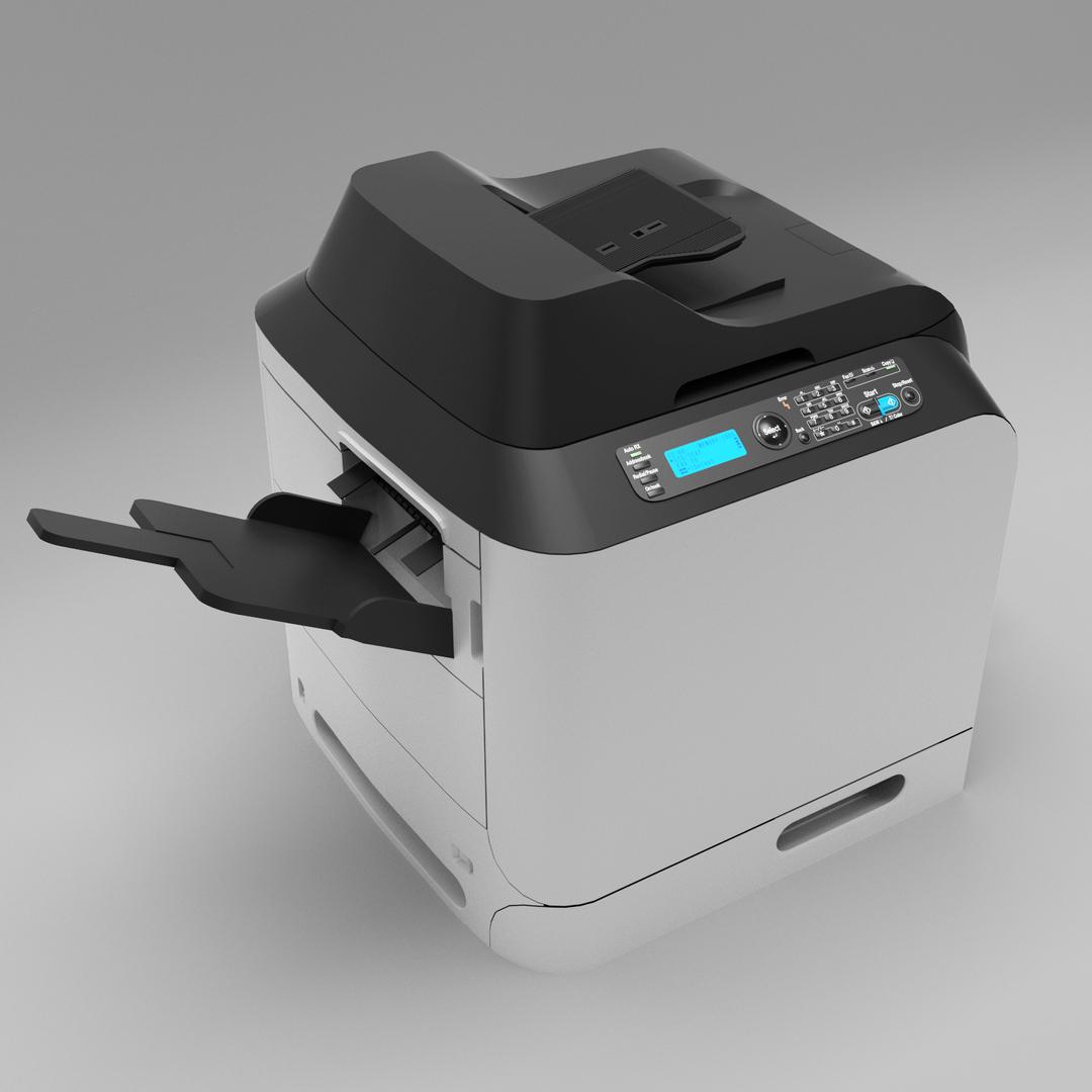 3d copier photocopier photo model