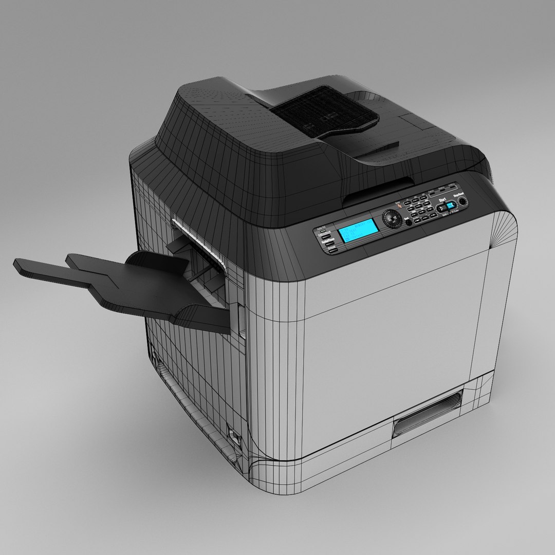 3d Copier Photocopier Photo Model