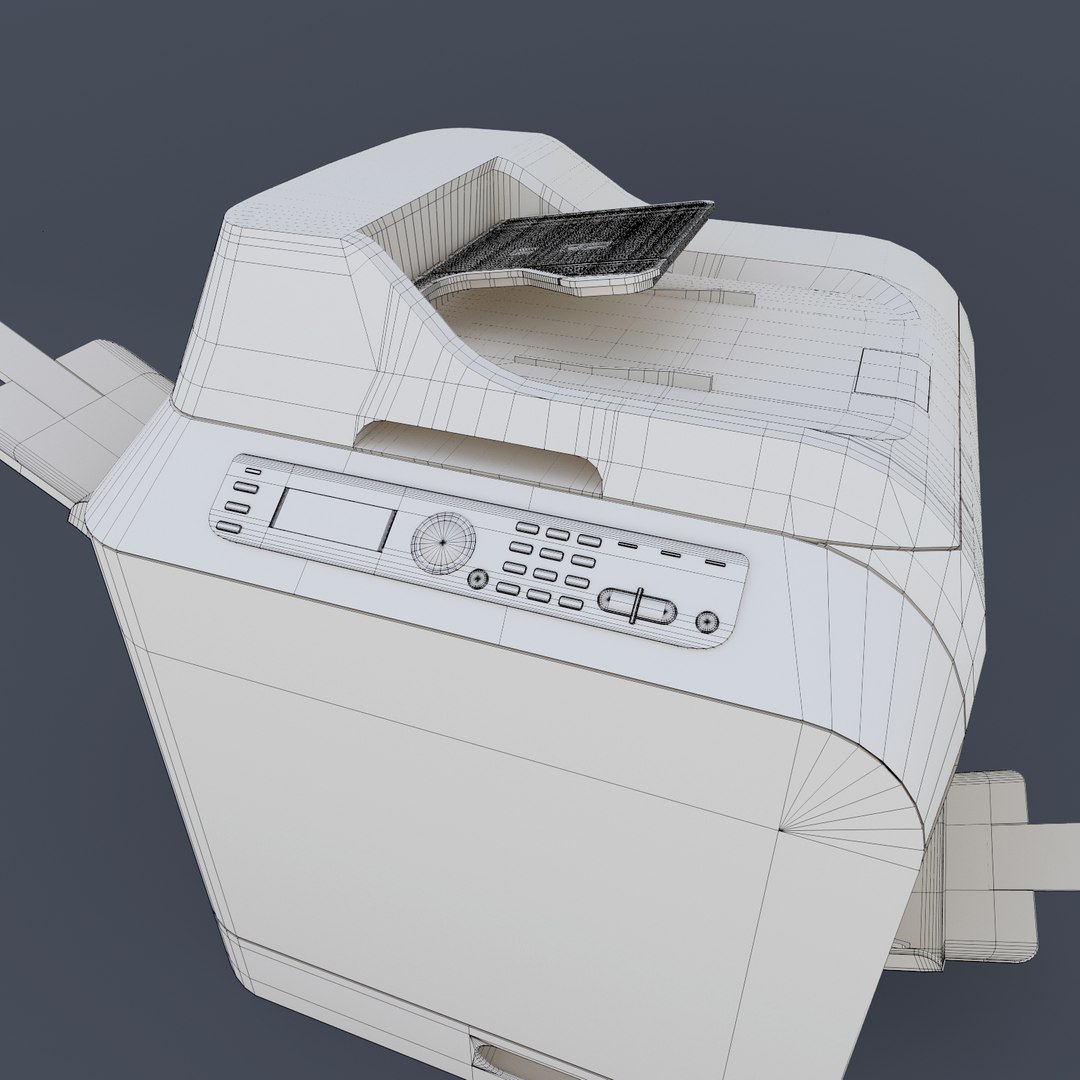3d Copier Photocopier Photo Model
