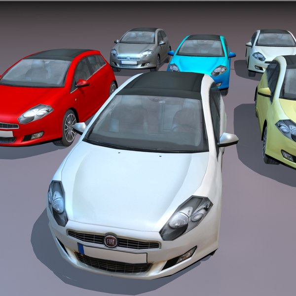 maya car wheel 6 color