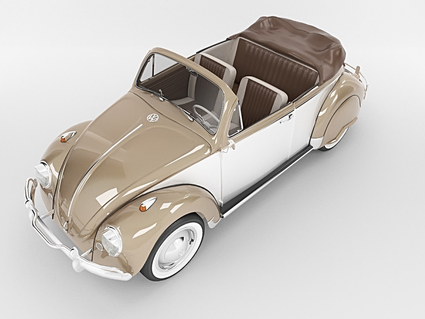 Beetle Volkswagen 3d Model
