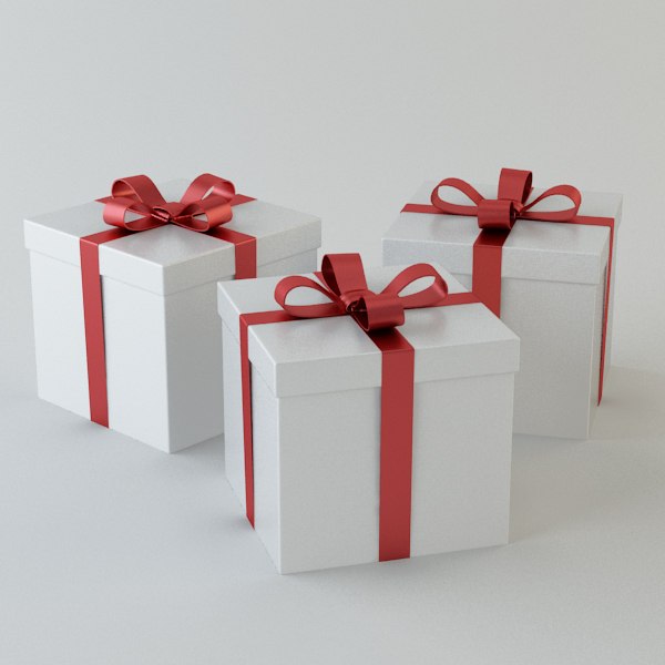 3d gift box