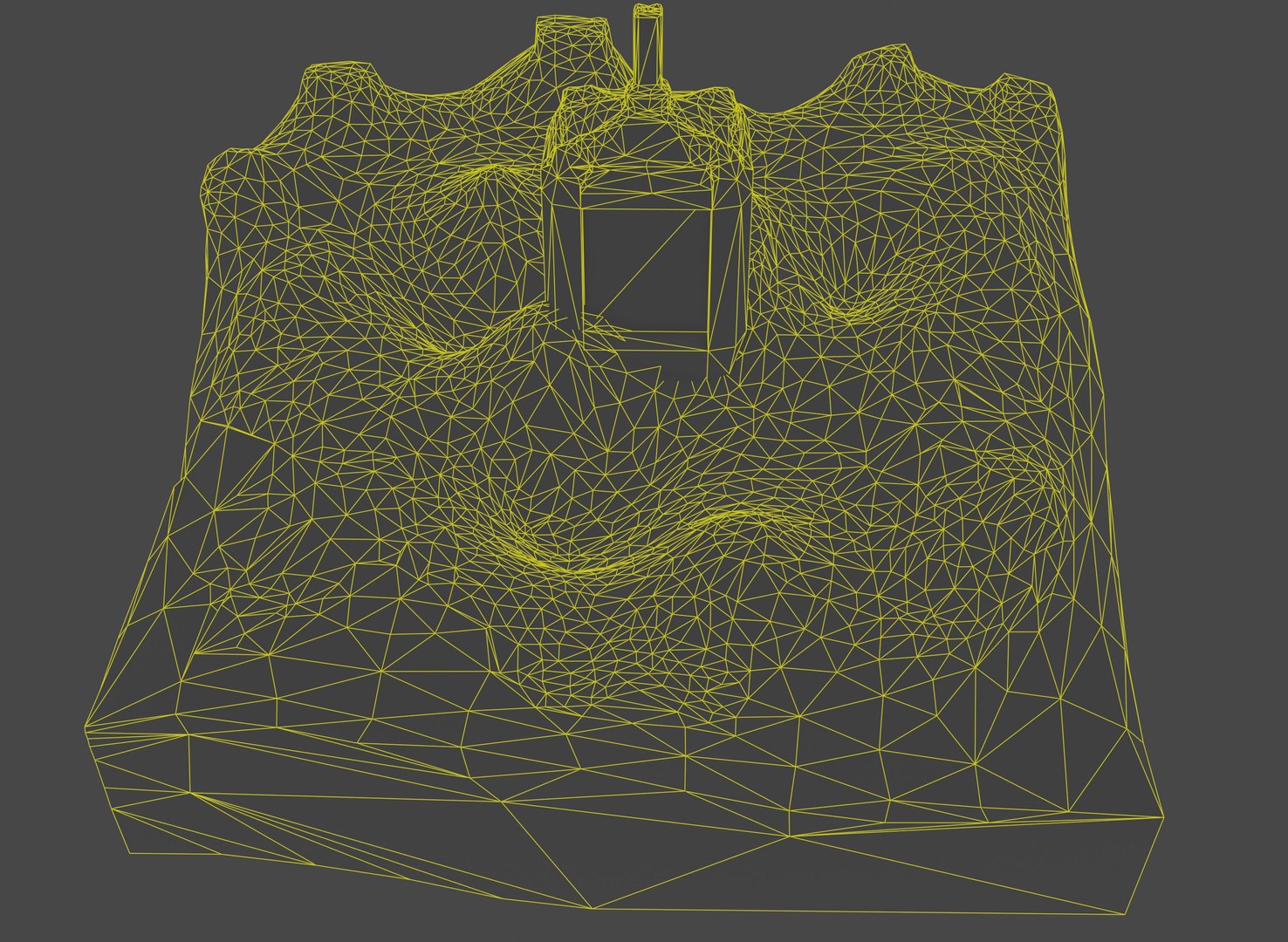 A piece of land and artefact 3D model - TurboSquid 1957156