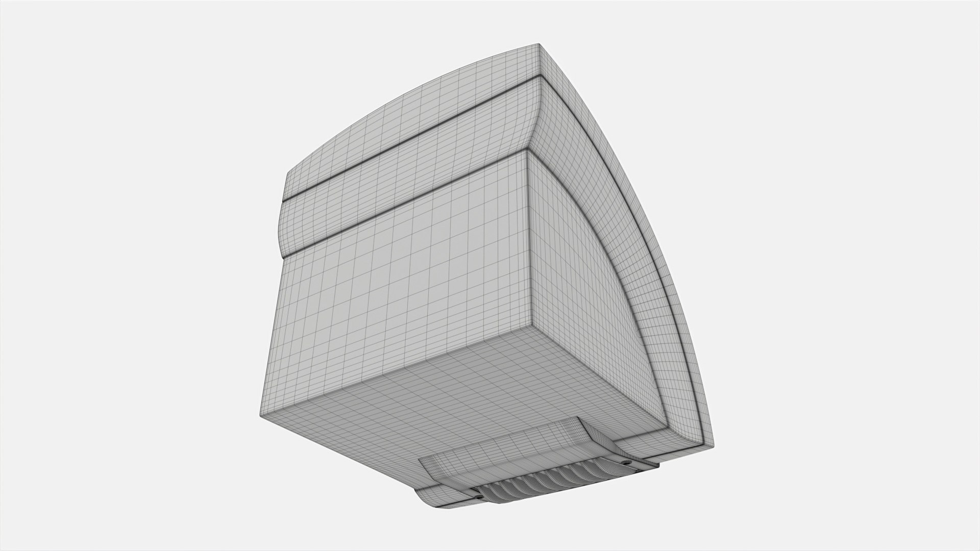 Automatic Air Hand Dryer 3D Model - TurboSquid 2121808