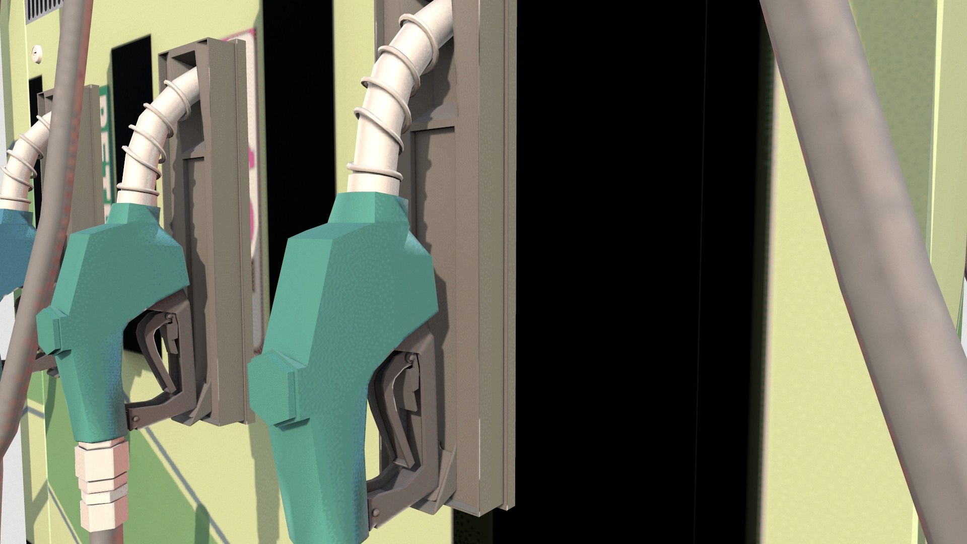 Petrol Fuel Pump 3D Model - TurboSquid 2308825